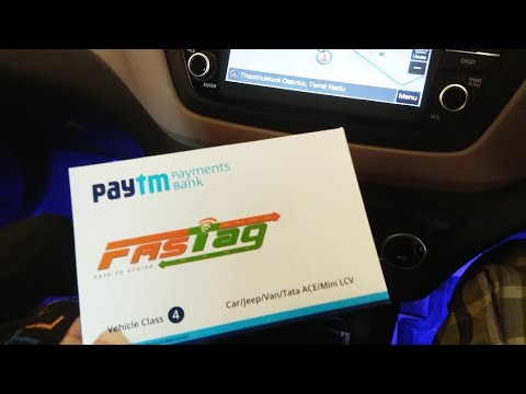Fastag demo and installation | Paytm fastag in my elite i20 - YouTube