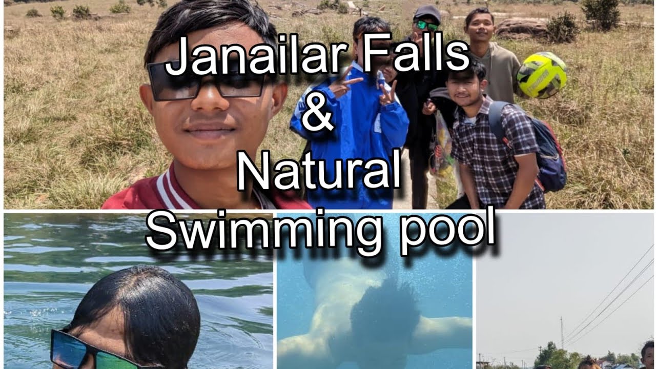 A beautiful waterfall and Natural swimming pool in Shillong, East khasi ...