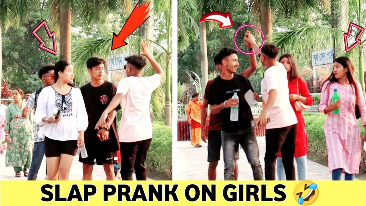 Slap prank videos funny 🤣 | prank in india | graduate londa - YouTube