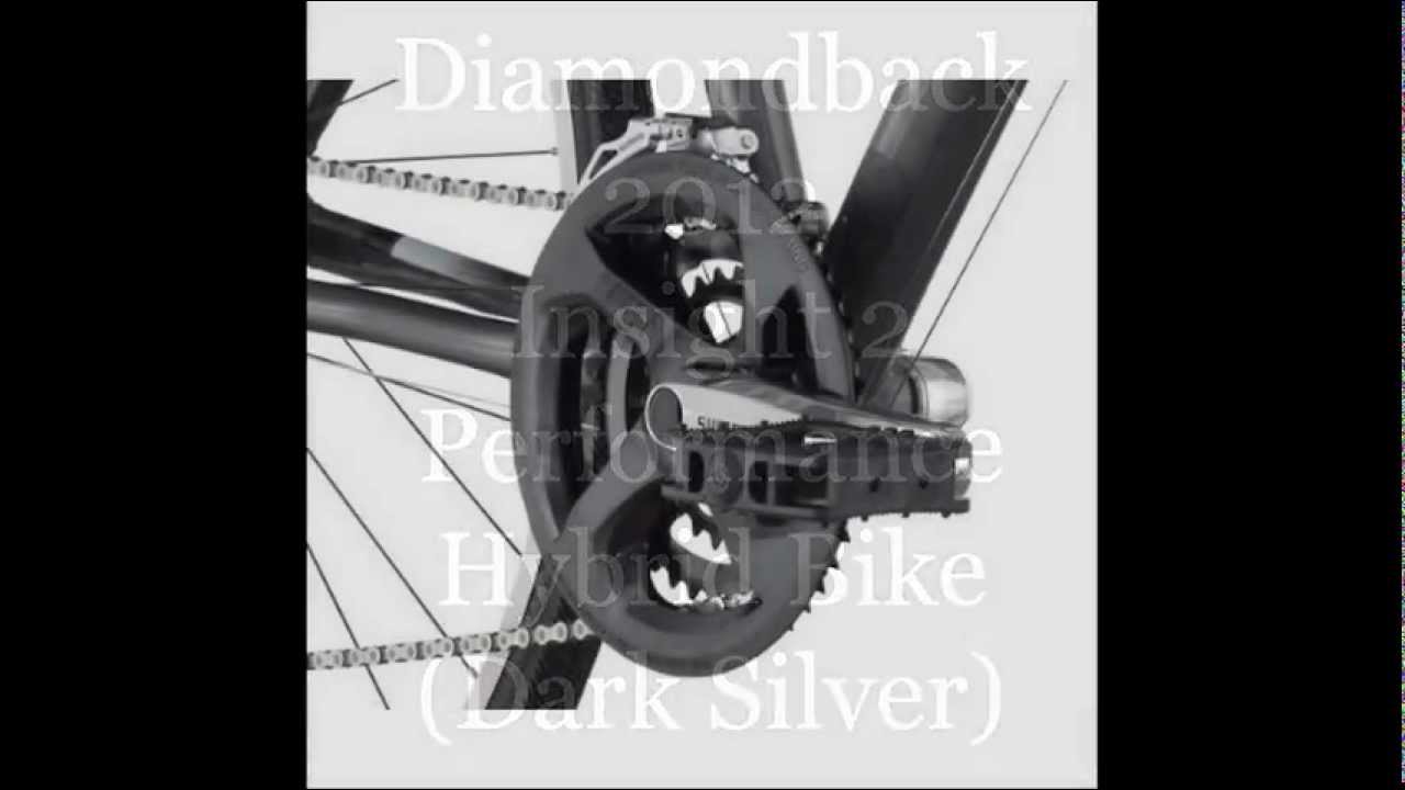 Diamondback 2012 Insight 2 Performance Hybrid Bike (Dark Silver) Review ...