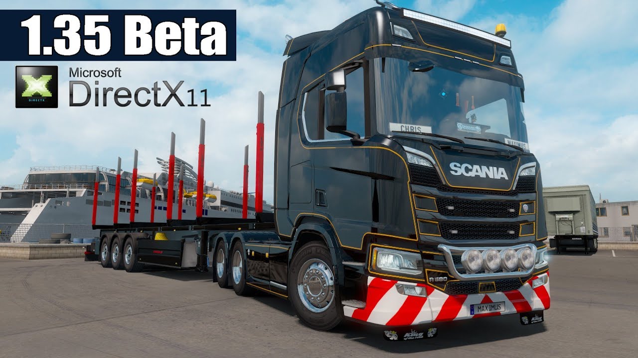 ETS2 1.35 Beta 🚚 #1068: Neue Grafikeinstellung & DirectX 11 Live Tour I ...