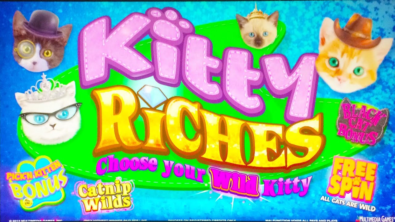 Kitty Riches slot machine, Double, Bonus or Bust - YouTube