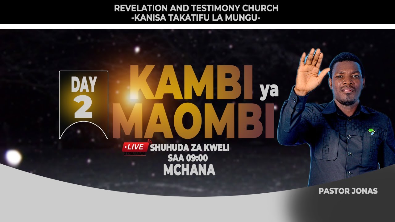 ROHO YA KUAMBATANA (KAMBI YA MAOMBI) DAY 2 || PASTOR JONAS - YouTube