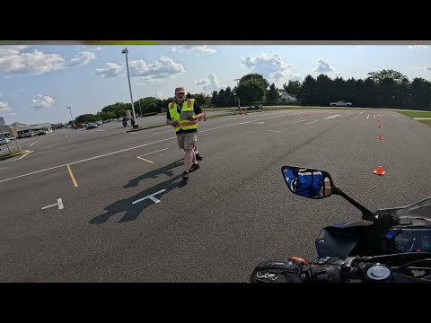 Motorcycle endorsement Test (Full Video) - YouTube