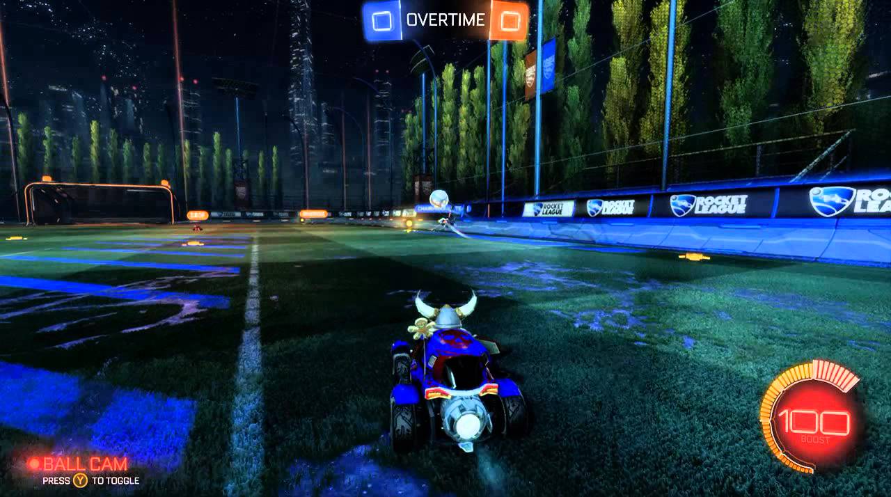 Rocket league - 3v3 solo queue overtime goal (900+ rating) - YouTube