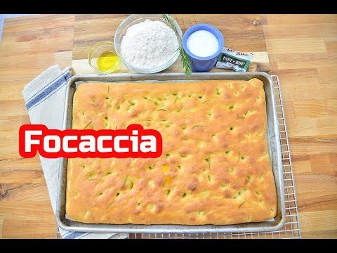 Paul Hollywood's Focaccia Bread | #GBBO S02E03 | Bread Week - YouTube
