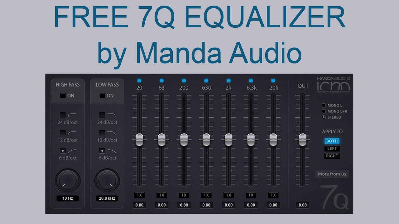 FREE 7Q EQUALIZER by Manda Audio - YouTube