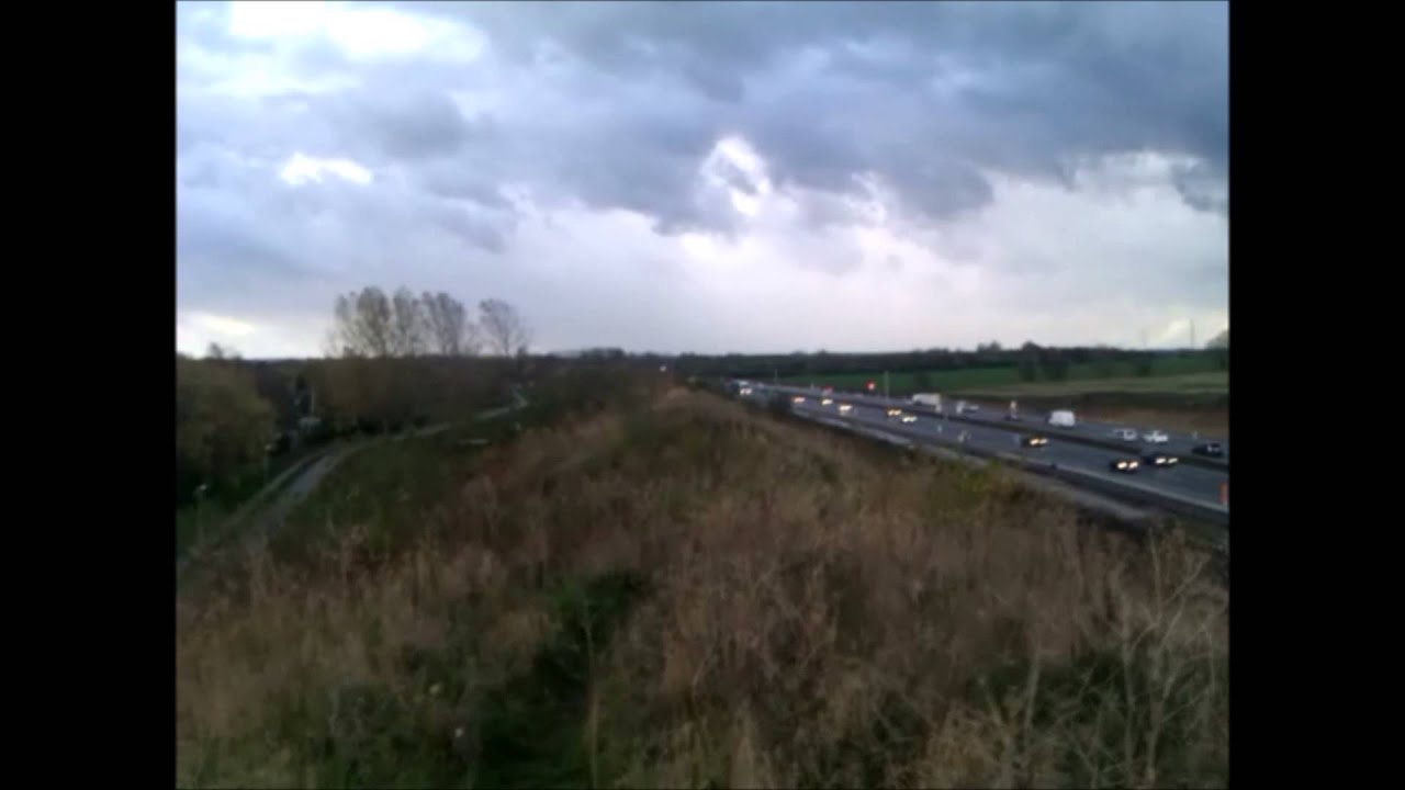 Category 1 hurricane in Denmark! October 2013 - YouTube