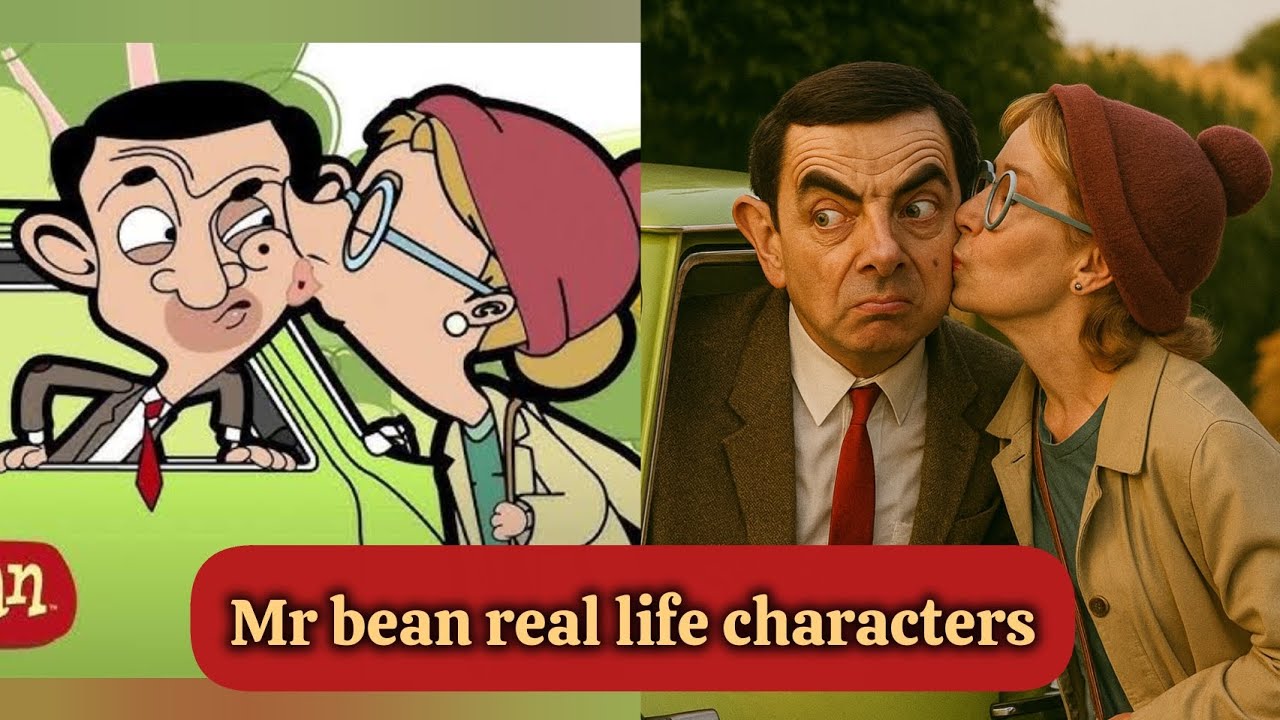 Mr bean cartoon real life characters Unlocked 🔓#cartoon #mrbeast # ...
