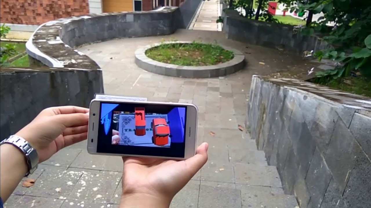 Augmented Reality Mengenal Alat Transportasi - YouTube