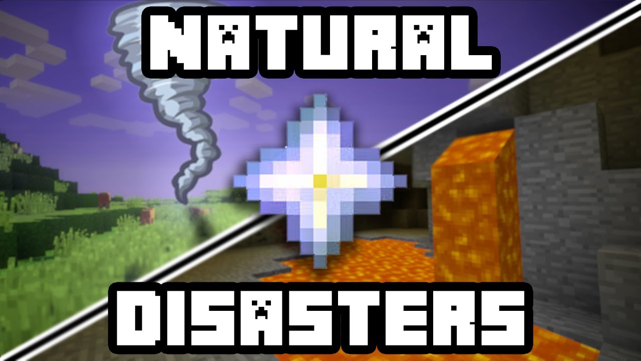 Minecraft but there's Natural Disasters... - YouTube