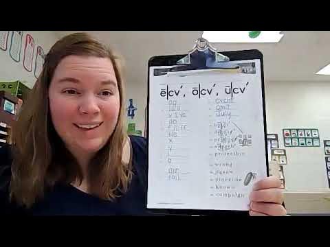 Saxon Phonics Grade 1 Lesson 114 Worksheet - YouTube