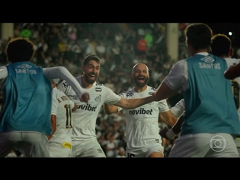 Gol de Luan Peres: Vasco 0x3 Santos - Brasileirão 2026 (Globo)