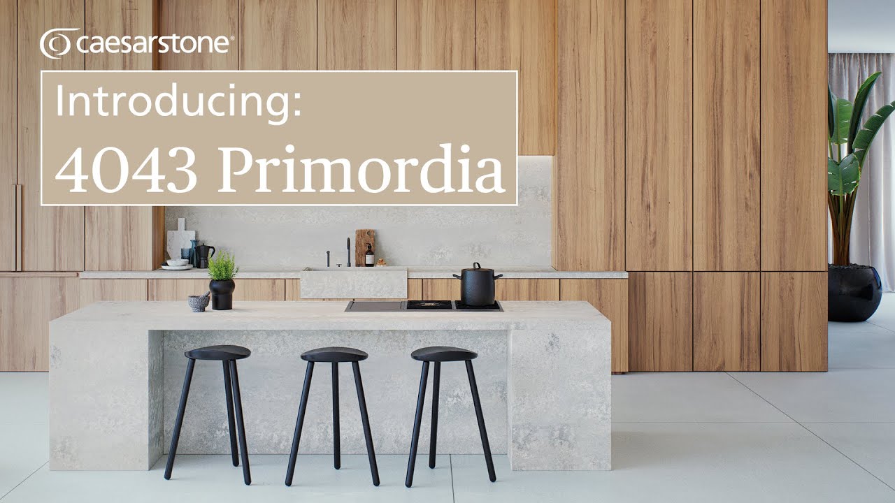 Introducing 4043 Primordia | Caesarstone 2020 Colour Palette - YouTube