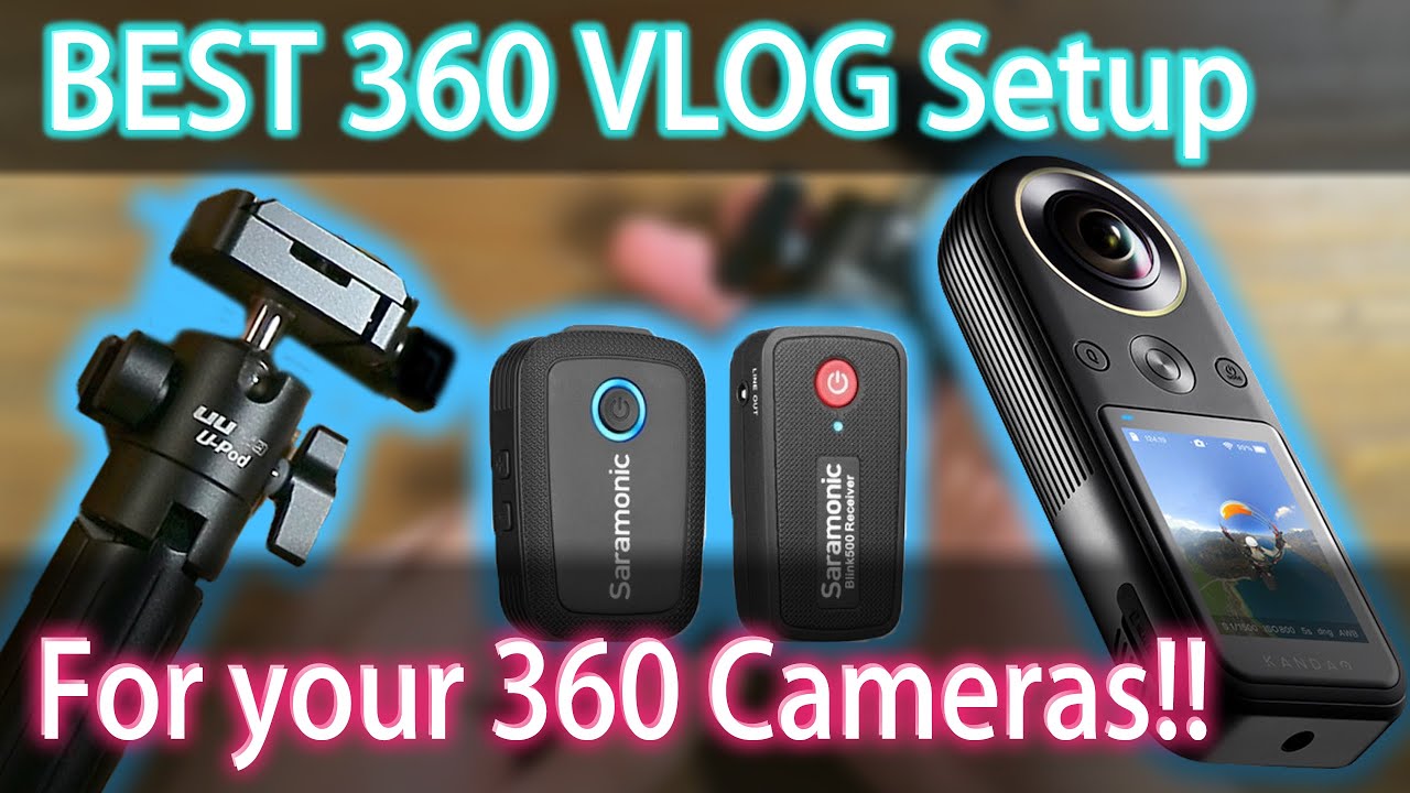 VLOG with INVISIBLE Microphone!! Could be the BEST 360 vlog Setup for ...