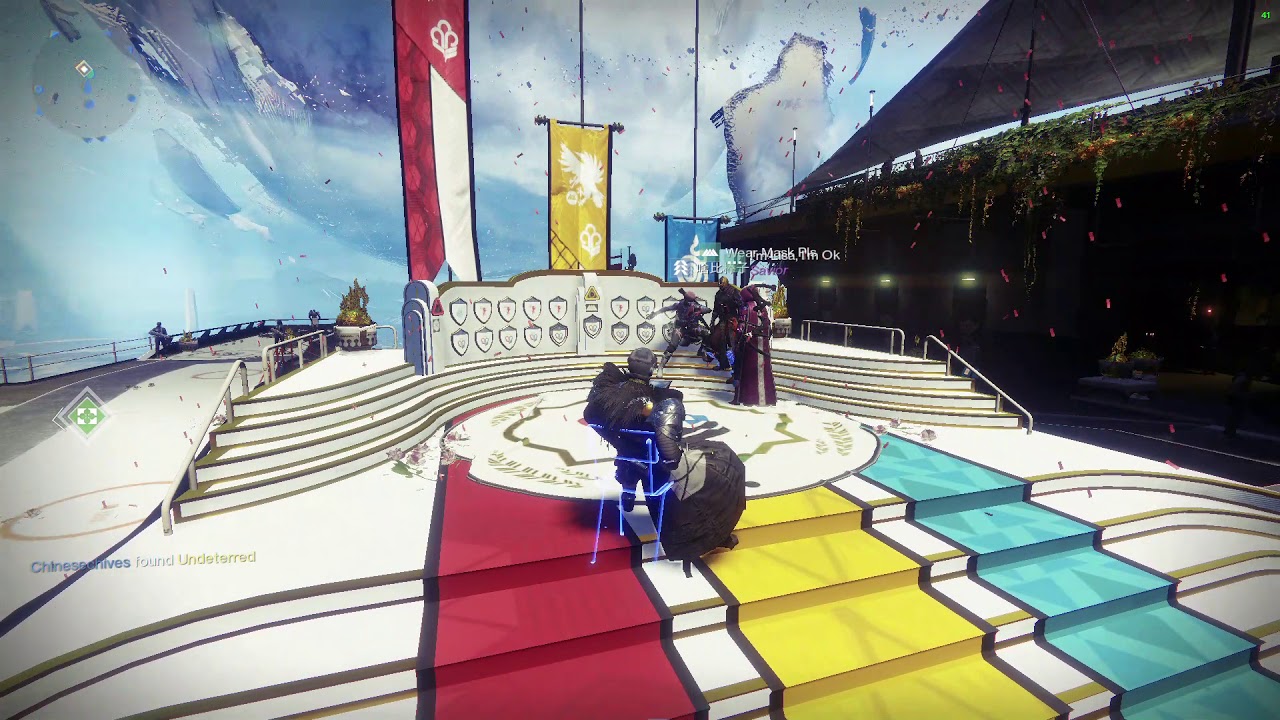 Destiny 2 - Guardian Games - (Chinese) Hunter player using net limiter ...