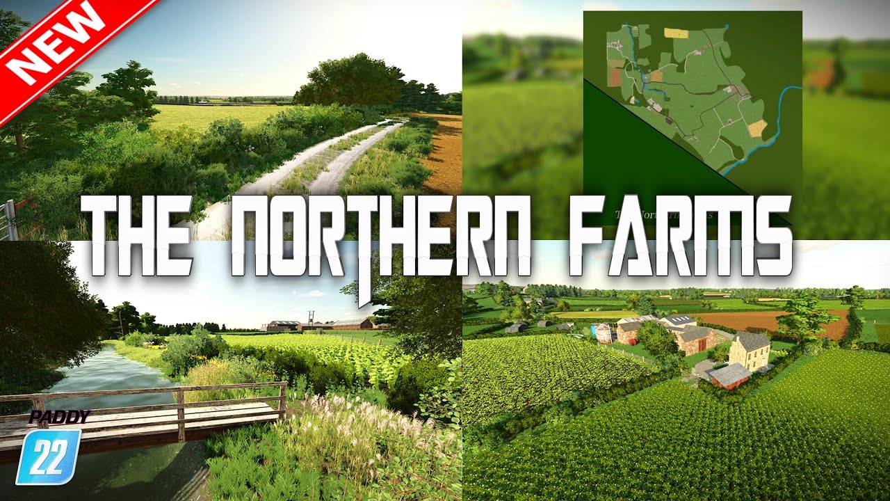 🆕#LS22 || NEW MAP: The Northern Farms Für alle - YouTube