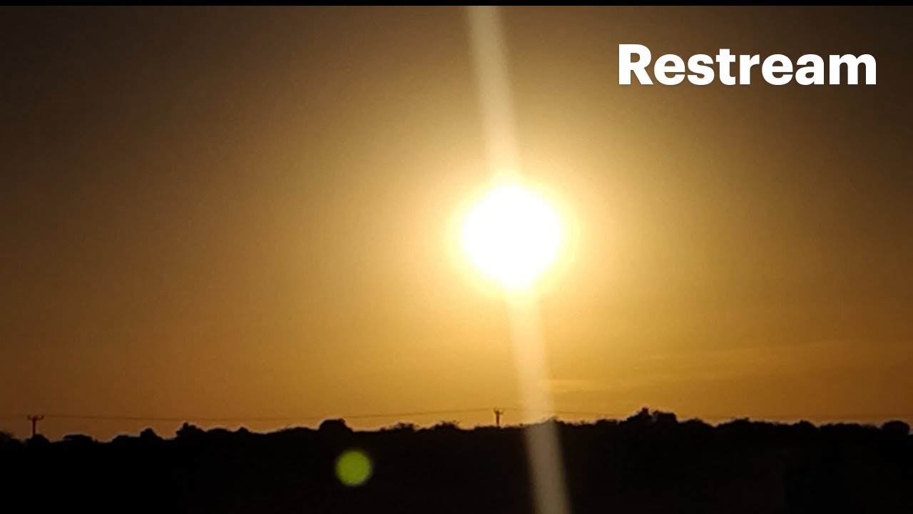 Sun set in Eastern part of Kenya Africa travelers - YouTube