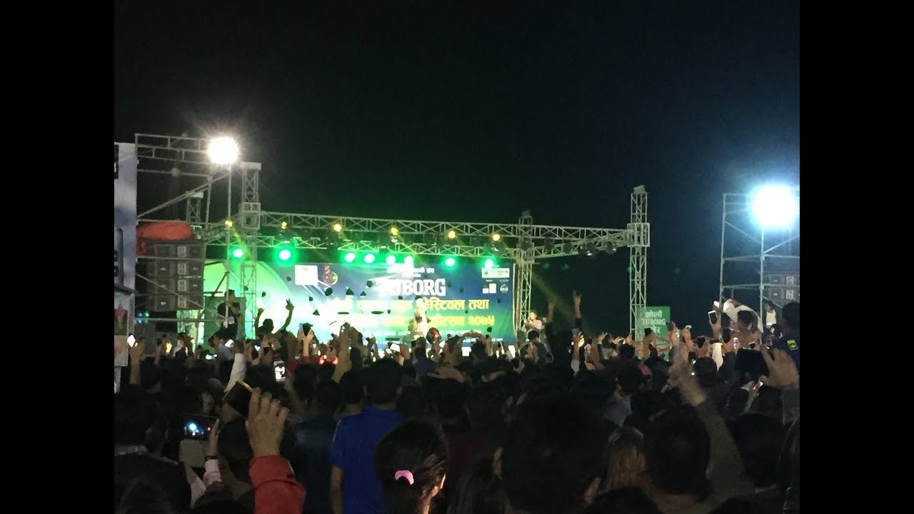 Samir Ghising ( VTEN ) Hip-Hop / Rap Biggest Live Consort At Jhapa ...