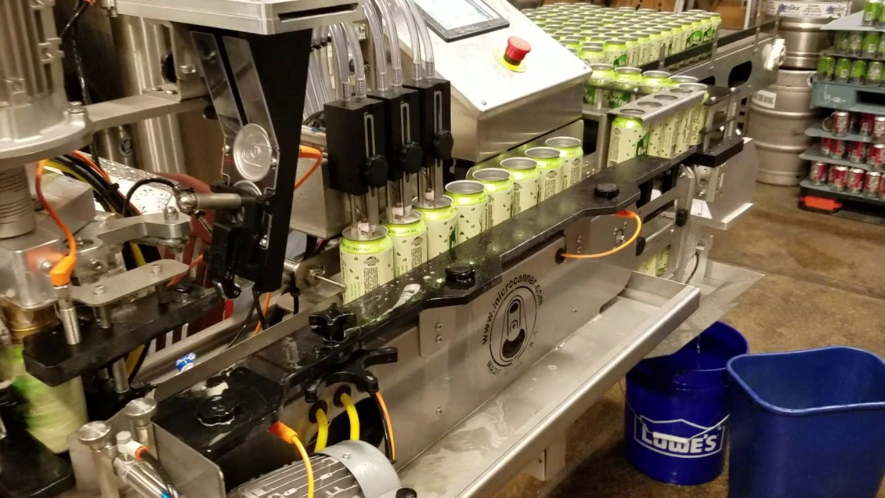 Microcanner McFlex 14er Beer Canning - YouTube