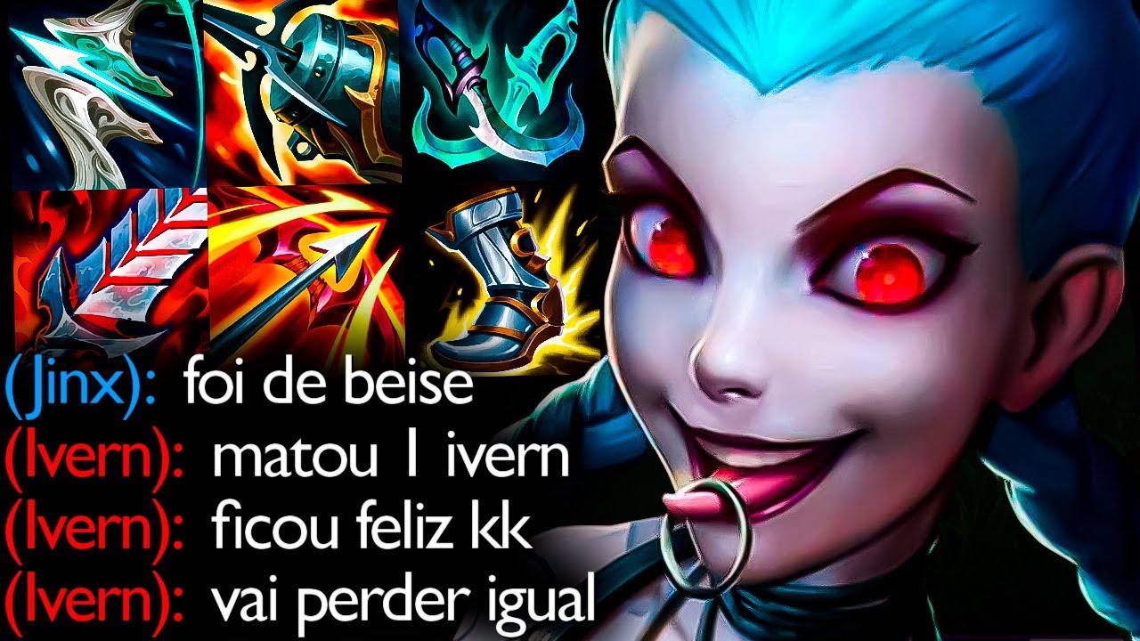 JINX JUNGLE É SÓ FARMAR QUE A MAGIA ACONTECE KKKKKKKKK - YouTube