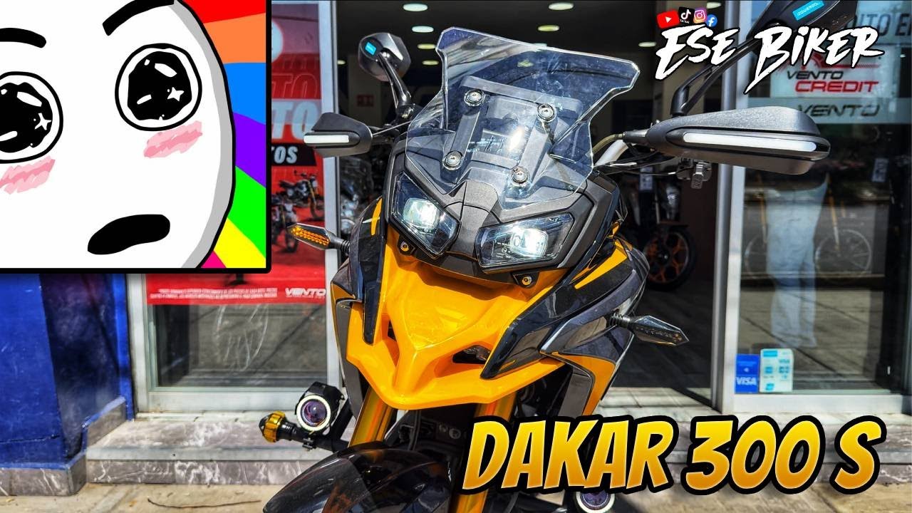Dakar 300 S | Conociendo el nuevo lanzamiento de Vento | Ficha técnica ...