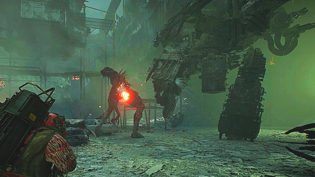 Mother Courage Titan Vs Europan Medium Battle Mech In The Forever ...
