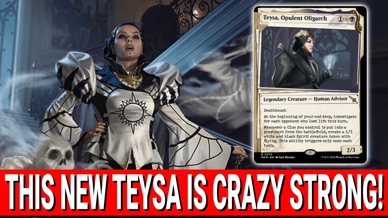 EDH/Commander Teysa, Opulent Oligarch Deck Tech Card by Card - YouTube