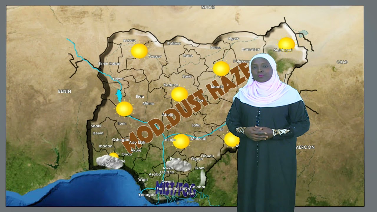 NIGERIAN WEATHER FORECAST FOR 11-12-2021 WITH SAFIYA HASSAN YUNUSA ...