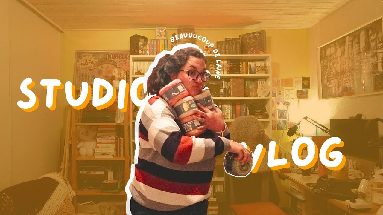STUDIO VLOG | Elle a recommencé ! 👀 - YouTube