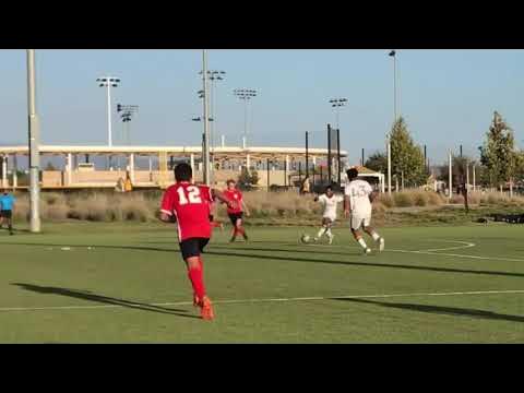 Roman Holliday LA Galaxy Academy U14 MLS Next Goal #5 vs SoCal Reds - YouTube