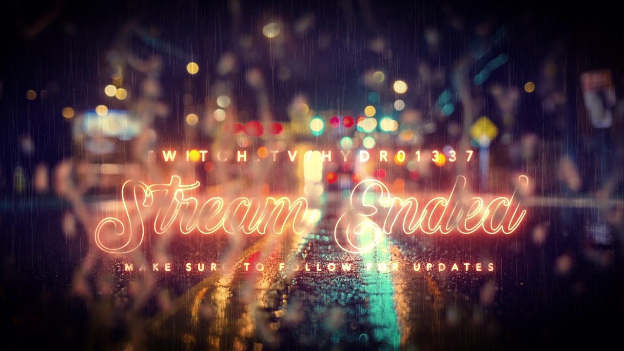 Stream Outro Full - YouTube