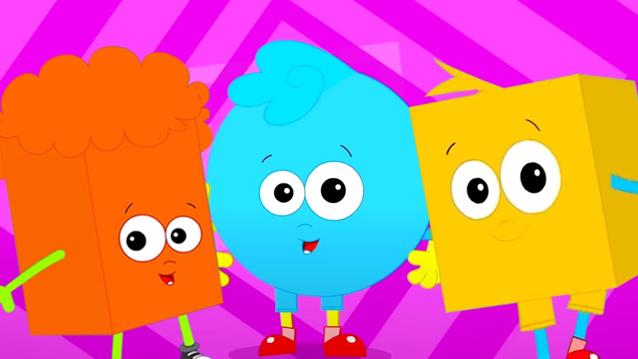 Shapes Song, Learning Video and Nursery Rhyme for Children - YouTube
