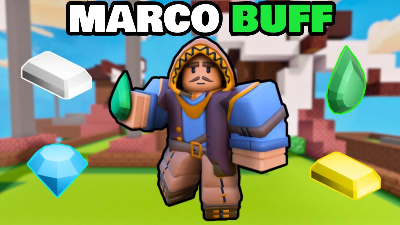 Marco Got an INSANE Buff in Roblox Bedwars!!! - YouTube