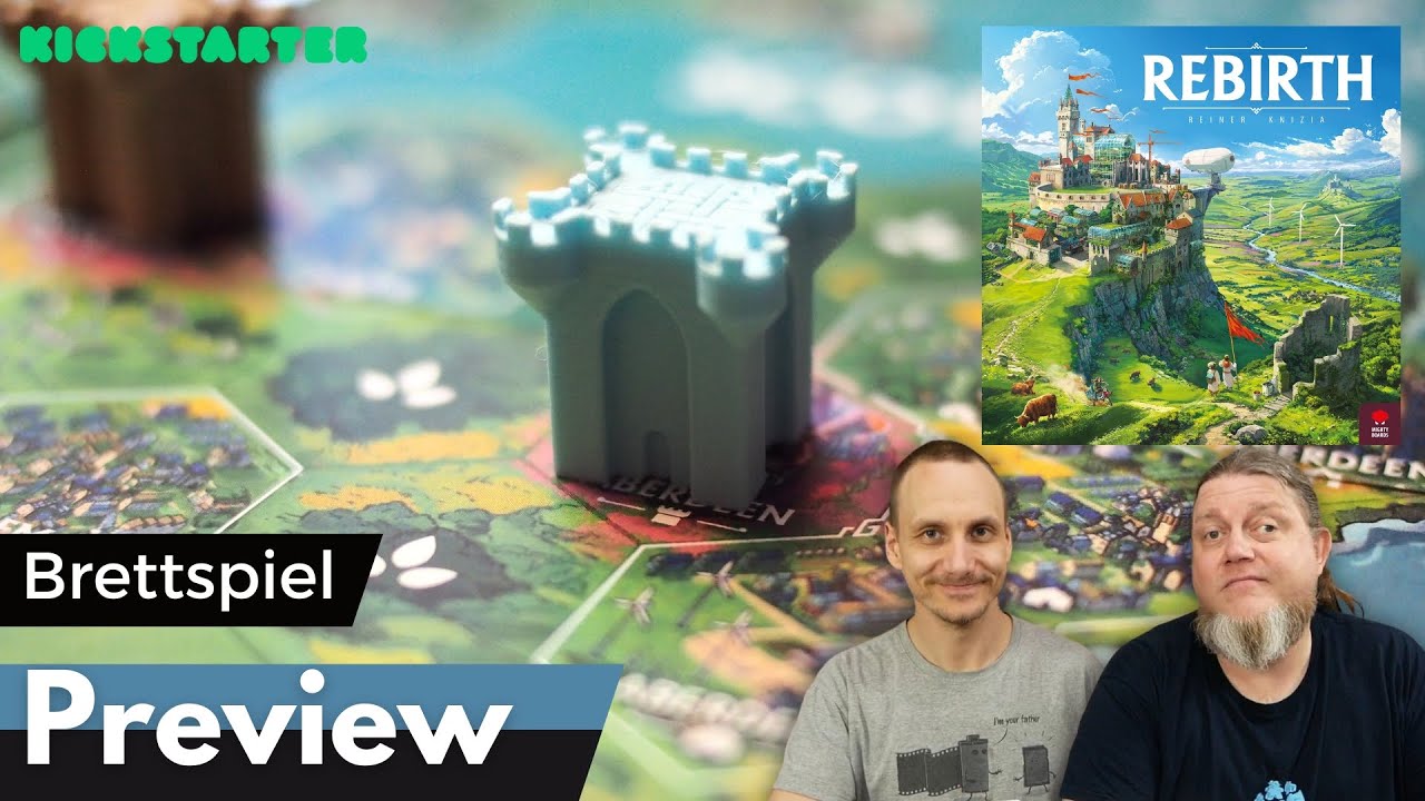 Rebirth – Brettspiel – Preview mit Alex & Peat - YouTube