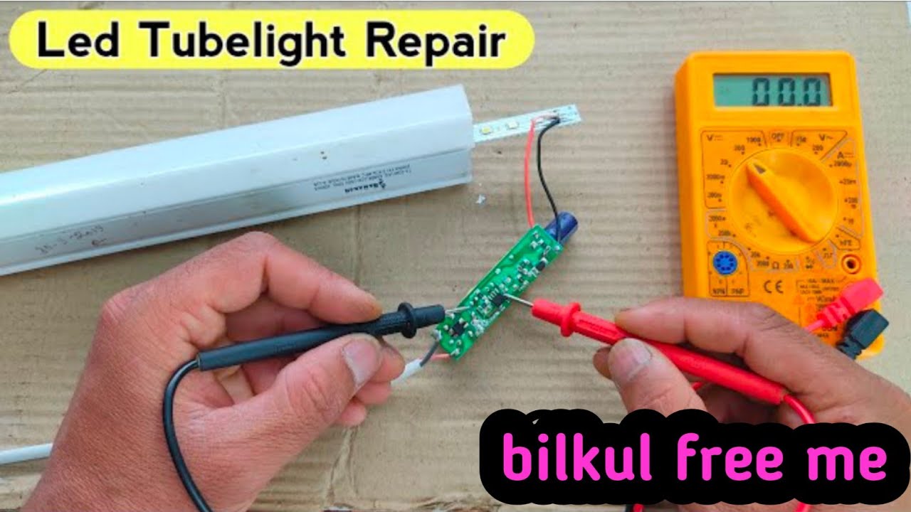 Led tube light repair l how to repair led tube light l Techno mitra ...