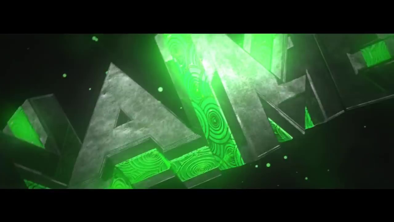 FREE Green Intro Template (C4D & AE) - YouTube