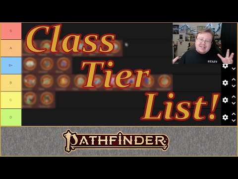 Pathfinder 2e Class Tier List - YouTube