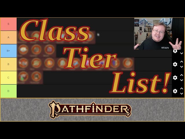 Pathfinder Classes Chart