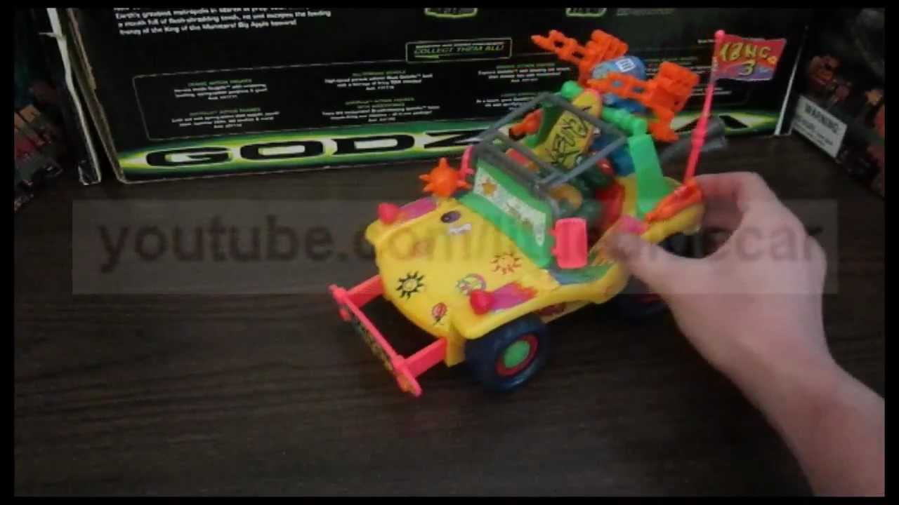 Teenage Mutant Ninja Turtles TMNT Mike's Kowabunga Surf Buggy 1991 Toy ...