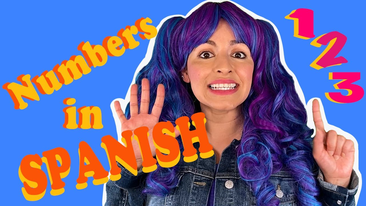 Numbers in Spanish 1-50 Learn the numbers in Spanish | Toddler Learning ...