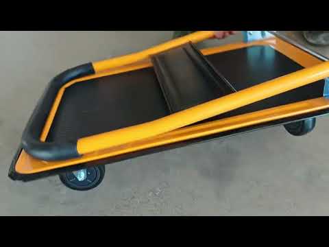 folding trolleys easy  light weight carry 300kg# Folding Hand Truck#portable HandTruck#Handcart