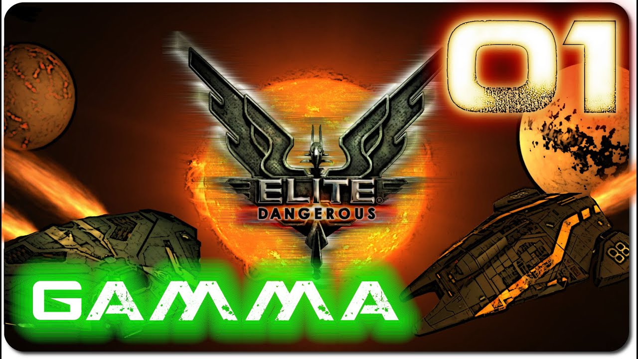 Elite Dangerous Gamma #01 - Endspurt | Let's Play Elite Dangerous deutsch german - YouTube