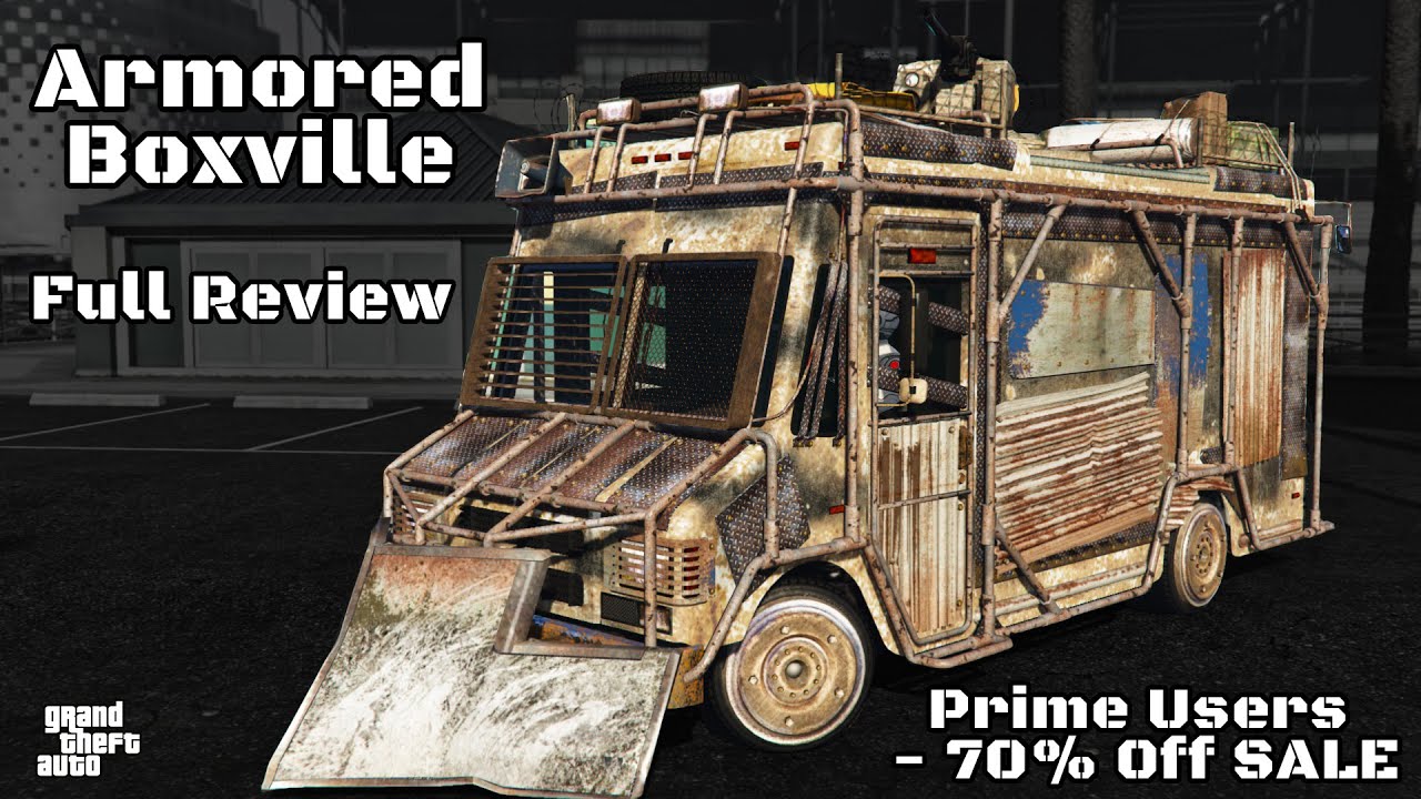Armored Boxville Post-Apocalyptic Zombie Van | Review | GTA Online ...