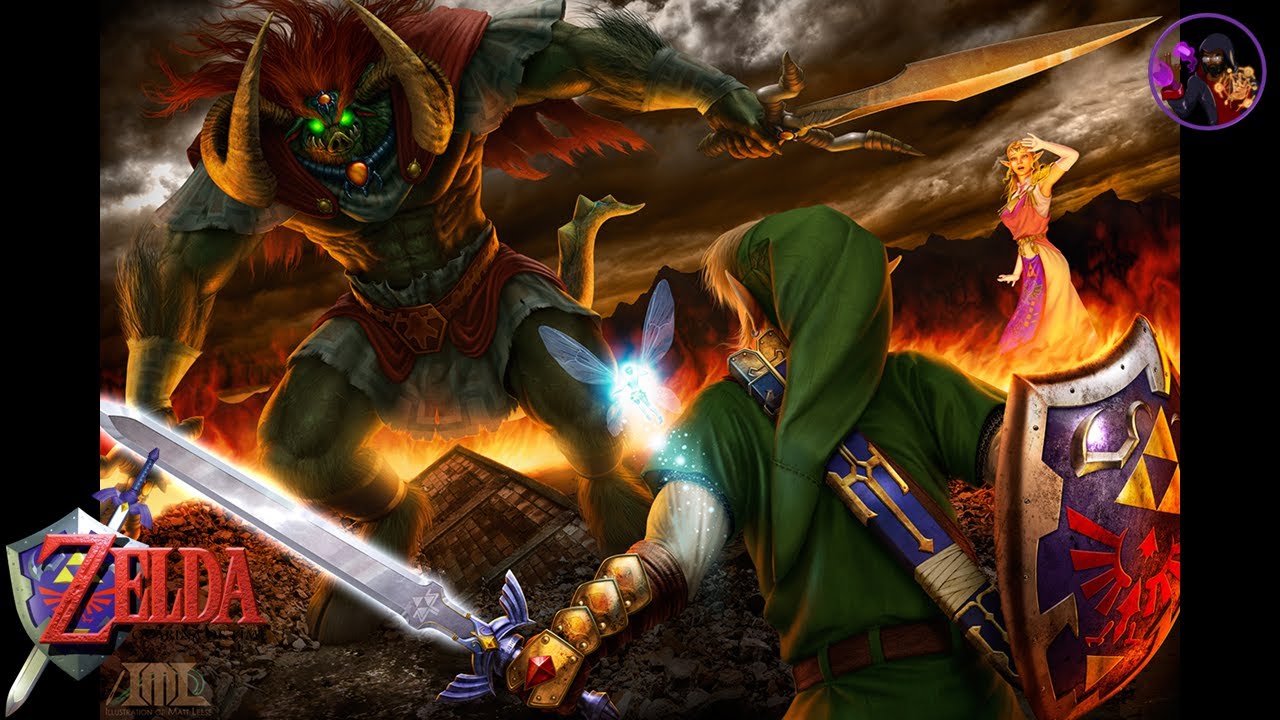 The Final Showdown | Ganon's Castle | Legend of Zelda: Ocarina of Time ...