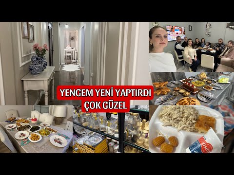 DOLU DOLU BAYRAM😍SOFRALAR KURULDU😌YENGEM DÖKTÜRMÜŞ‼️GÖRÜMCEMDE TOPLANDIK🤩KURAN VARDI😊BİZİMLE 3 GÜN✅