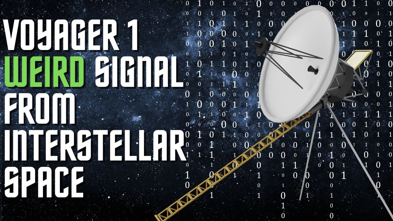 Voyager 1 Binary Message #science #space #voyager - YouTube