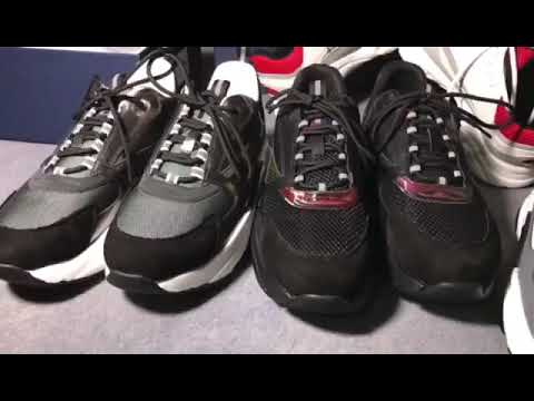 Christian Dior B22 Silver And Black Real And Fake Unboxing Review - YouTube