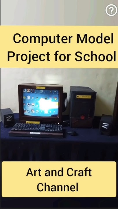 Computer Working Model Project #Craft #art #trending #viral #shorts # ...