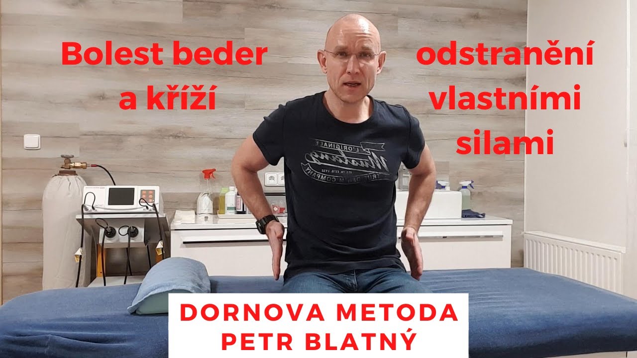 Bolest bederní a křížové oblasti zad - uvolnění vlastními silami - YouTube